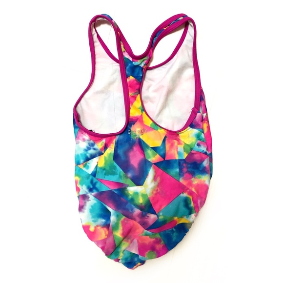 Speedo | Swim | Speedo Little Girl 8s Inspired Racerback Swimsuit ...